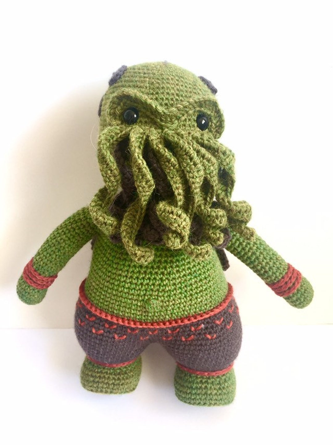 Cthulhu Wool Doll / Cthulhu Doll Amigurumi - Etsy