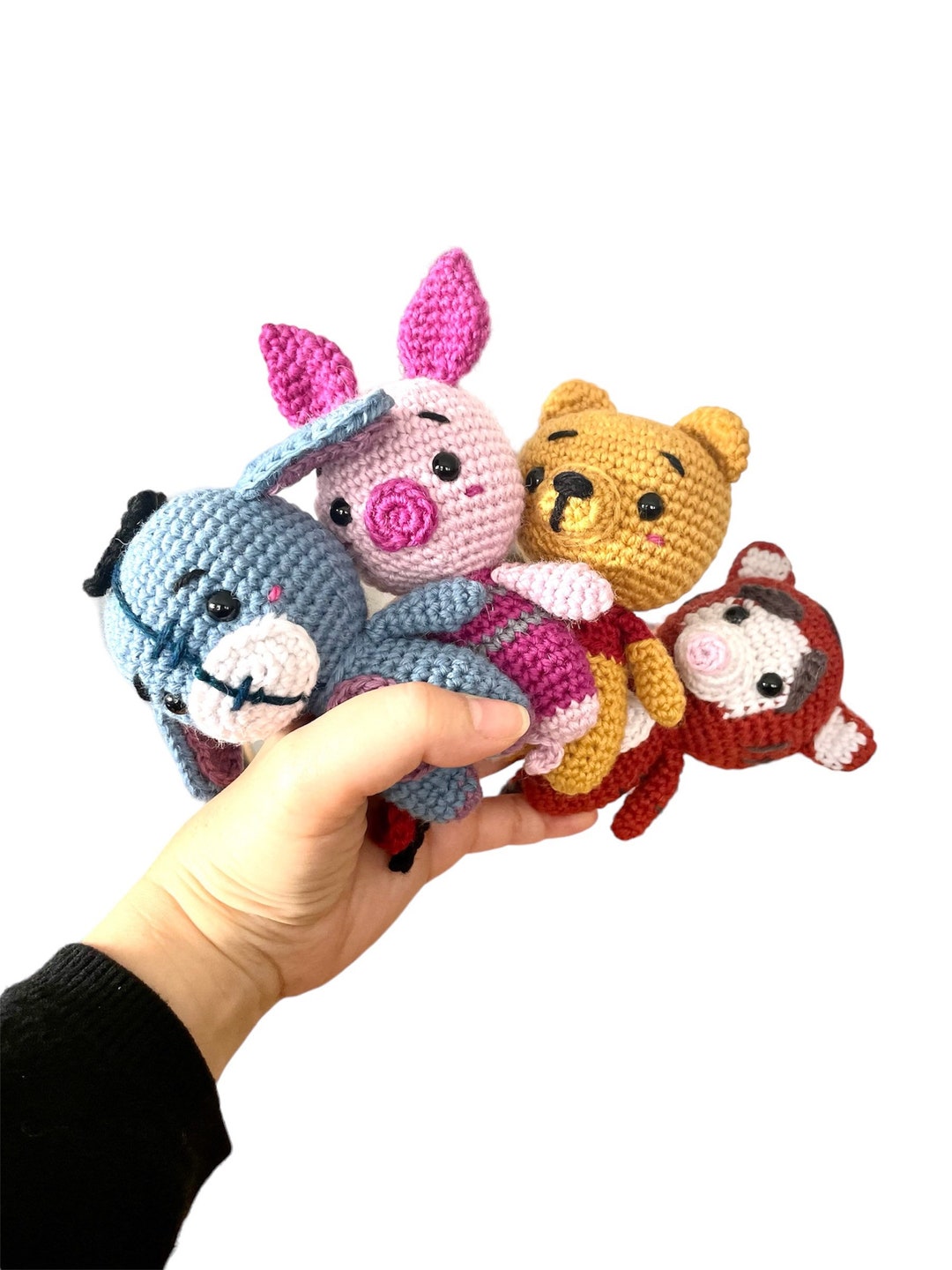 Winnie the Pooh Characters in Wool / Winnie the Poo Characters ...