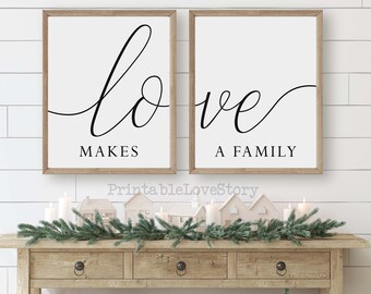 Love Makes a Family | Etsy