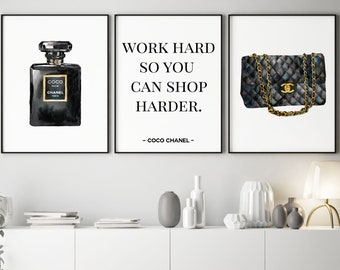 Coco chanel poster | Etsy
