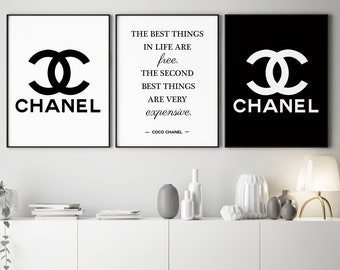 Coco chanel poster | Etsy