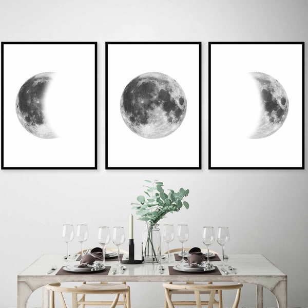 Phases of the Moon - Etsy