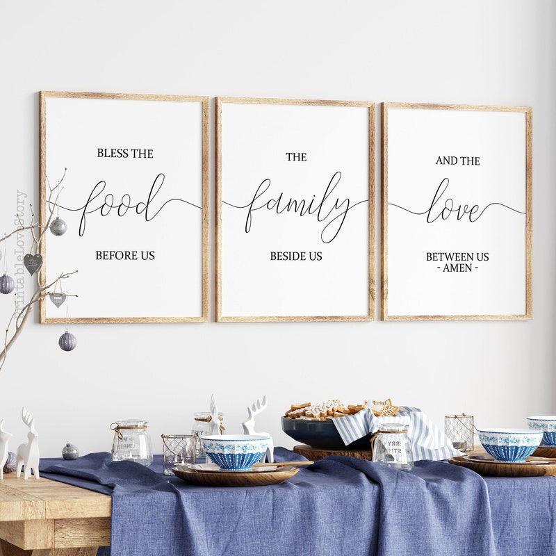 Kitchen Bible Verse - Etsy