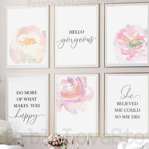 Printable Wall Arttoday is a Good Day for a Good Dayset of 2 - Etsy