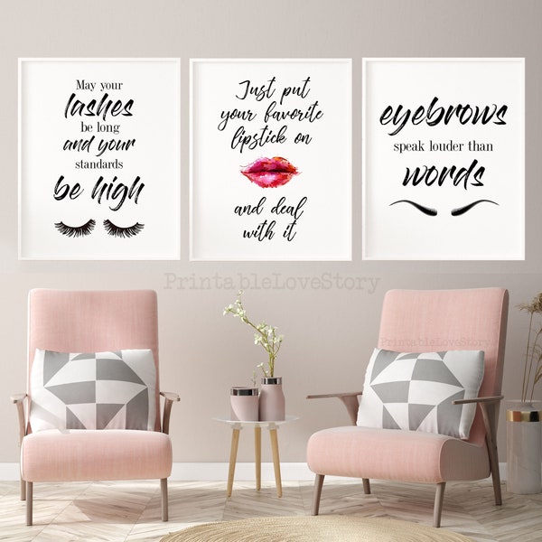 Makeup Prints - Etsy