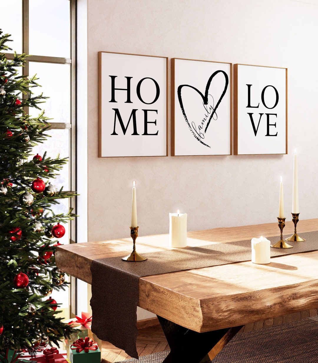 Family Sign,home Sign,wall Art,home Decor,set of 3 Prints,family Quotes ...