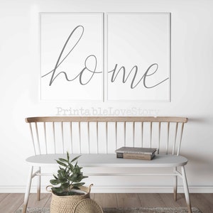 Home Sign,home Decor,home Decor Wall Art,printable Wall Art,home Print ...