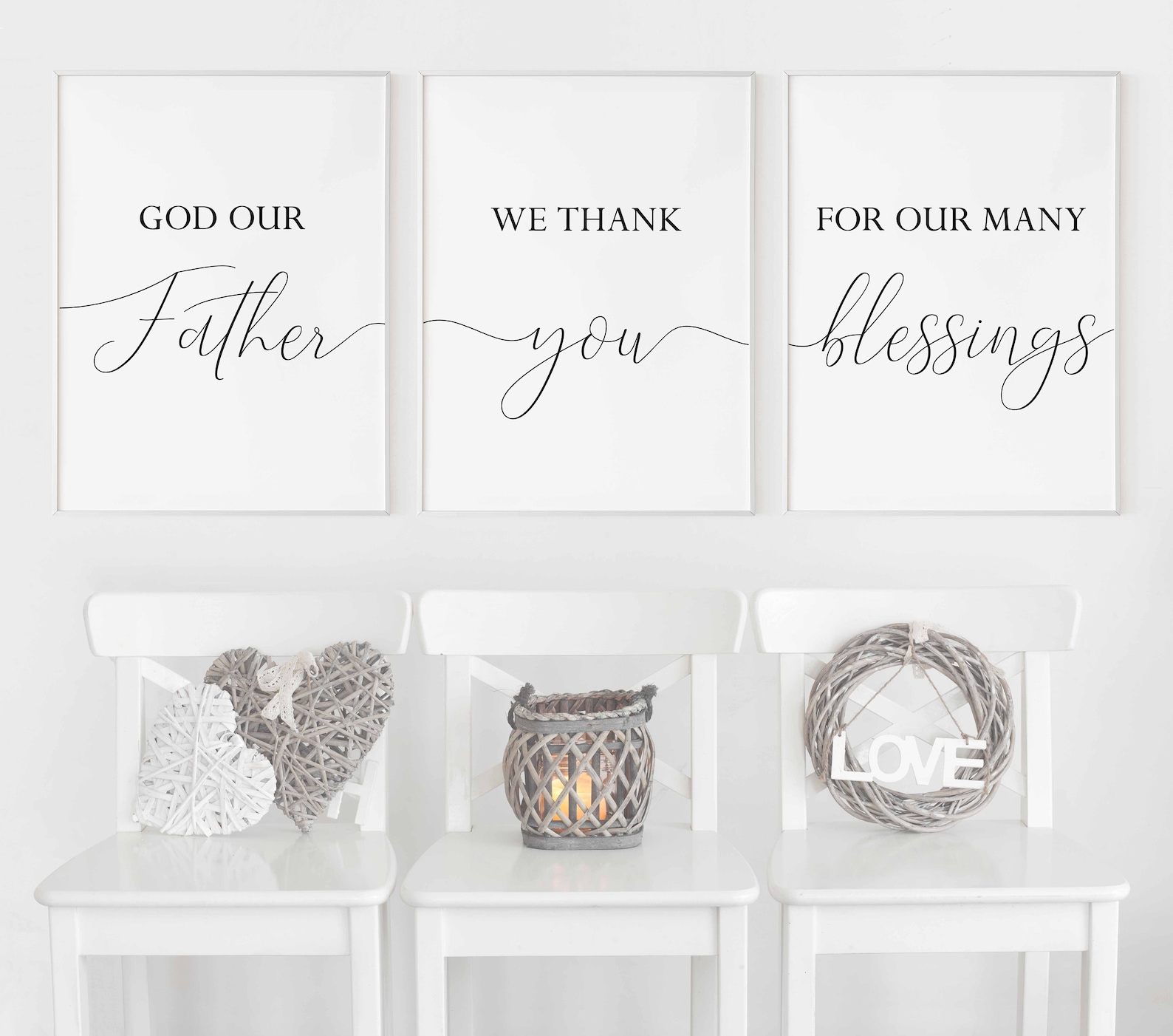 Christian wall artChristian decorPrintable wall artGod our | Etsy