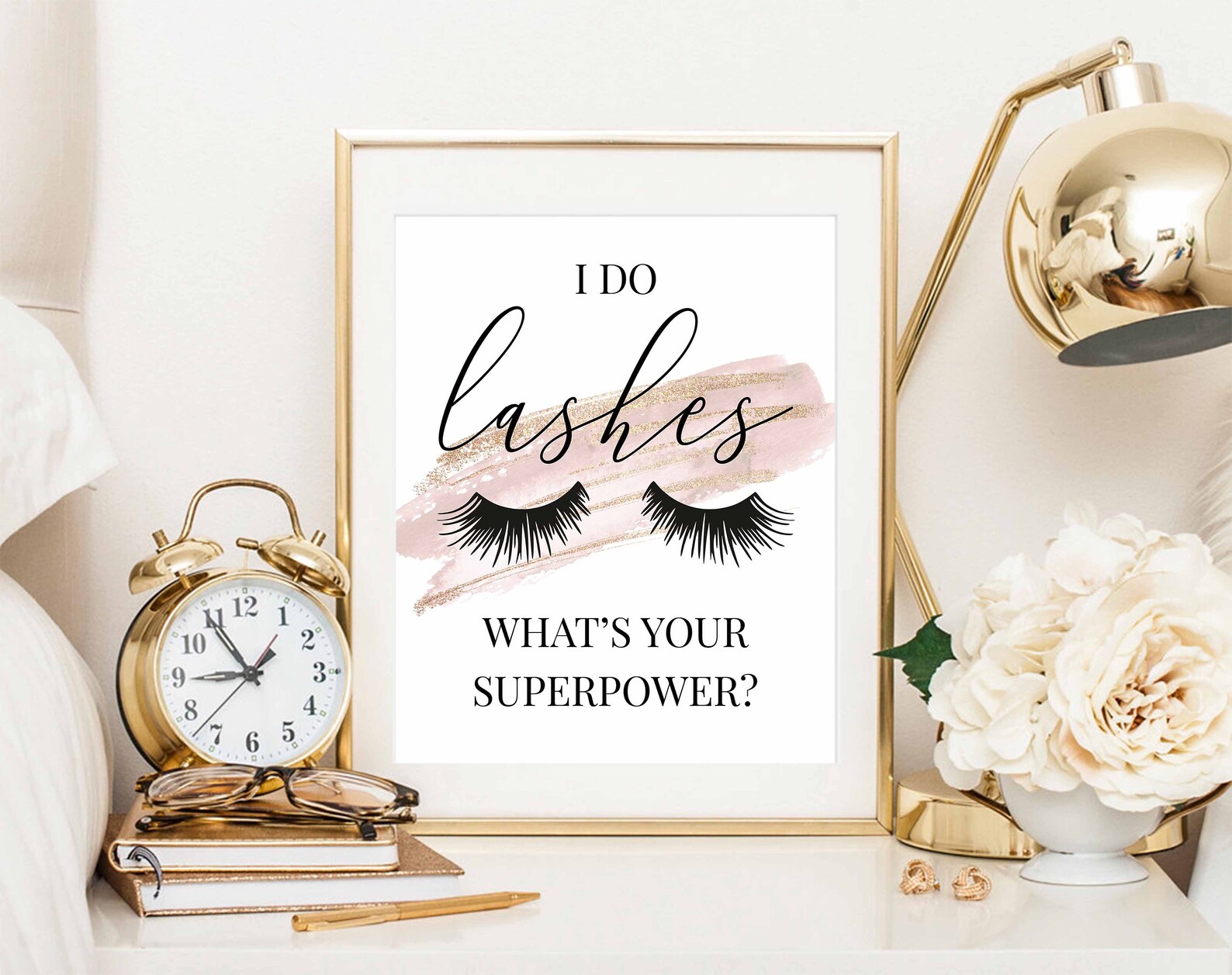 Lash Decoreyelashes Printi Do Lashes Whats Your - Etsy