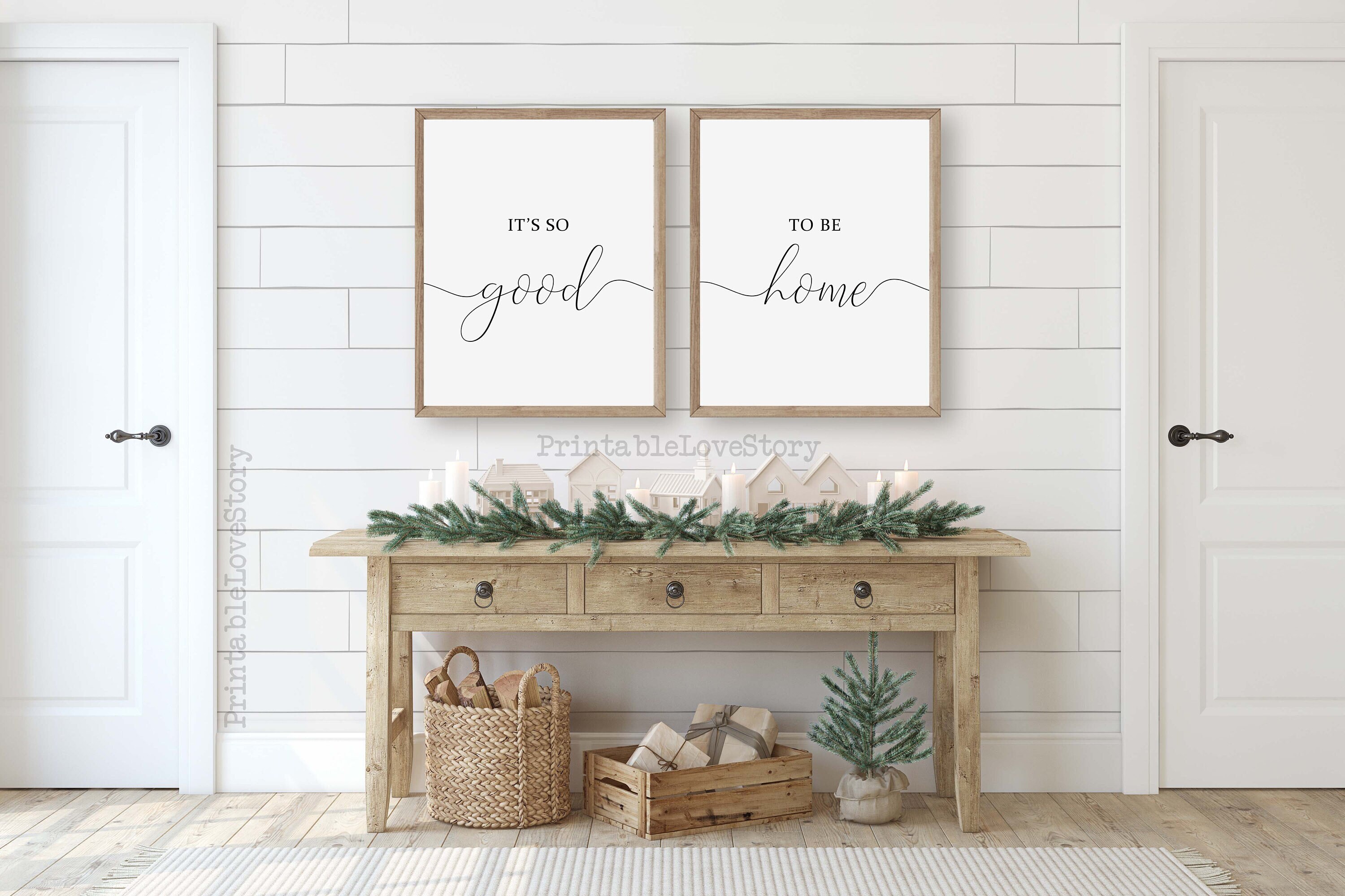 It's so Good to Be Home Printableset of 2 Printsliving - Etsy