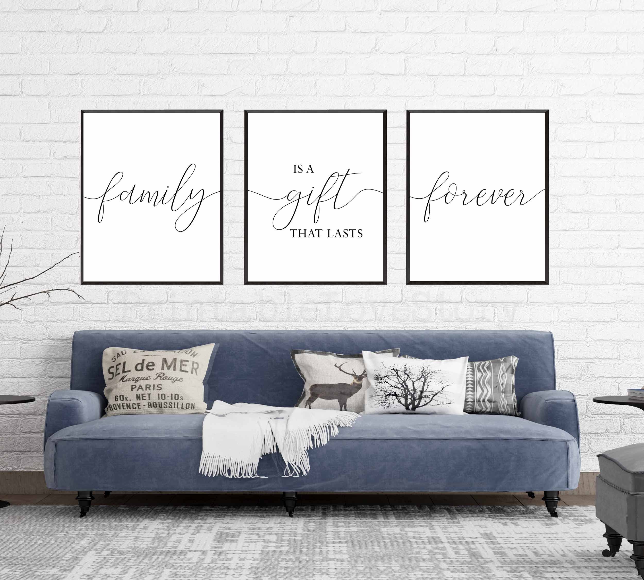 Family signFamily is a gift that lasts foreverPrintable wall | Etsy
