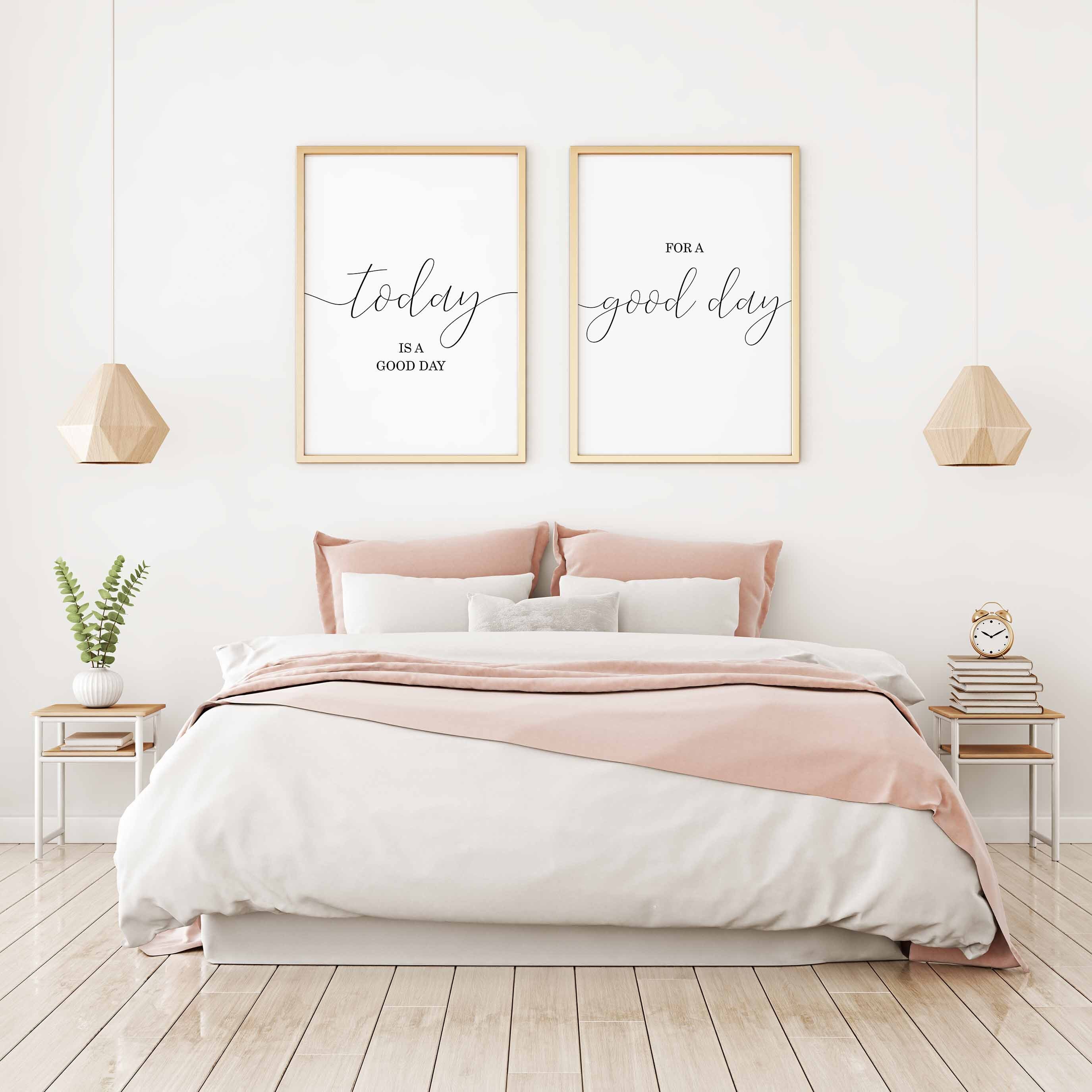Printable Wall Arttoday is a Good Day for a Good Dayset of 2 - Etsy