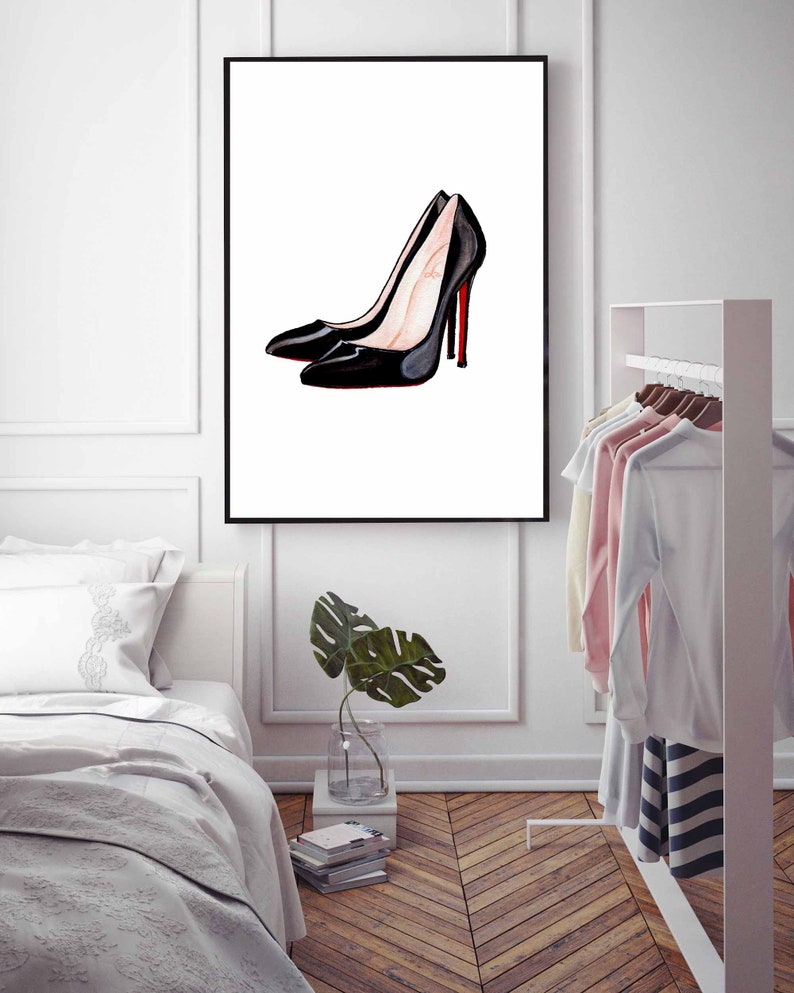 Dressing Room Wall Decorfashion Wall Artfashion | Etsy