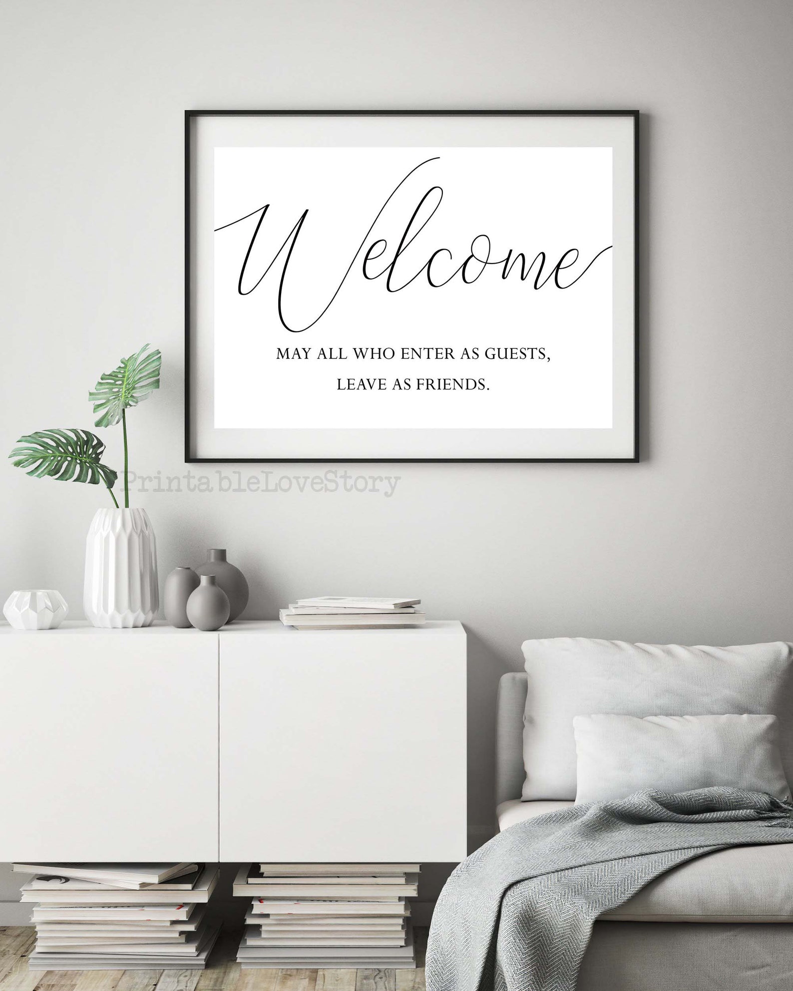 Guest Room Signsguest Room Printguestroom Artwelcome - Etsy