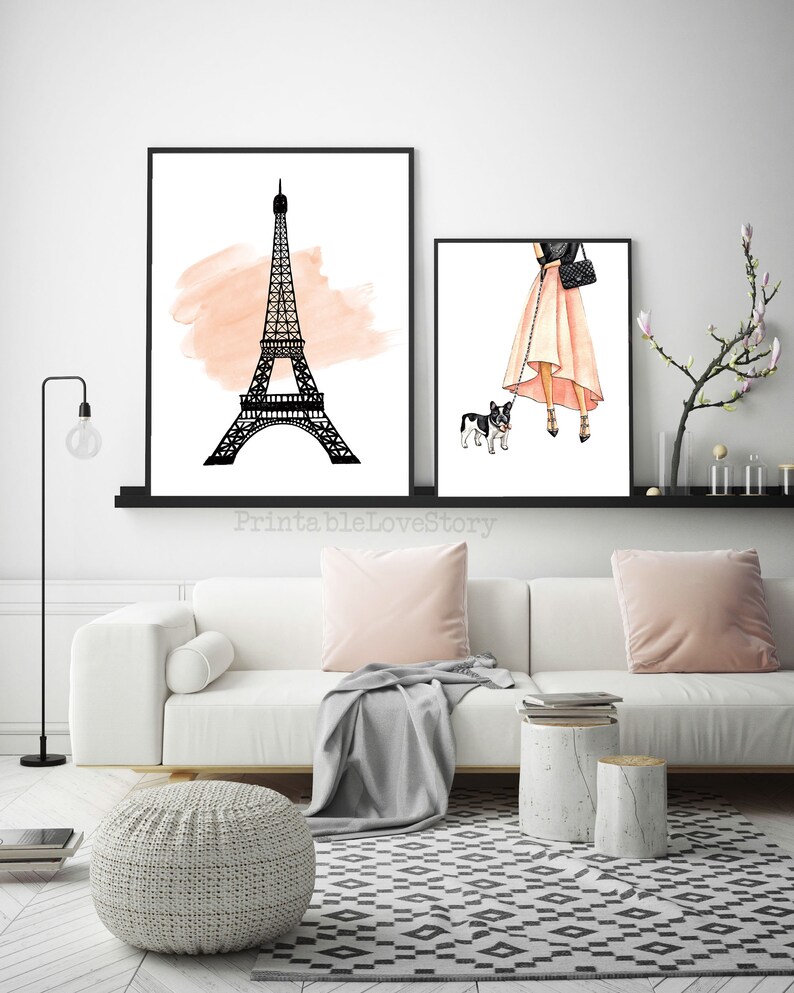 Paris Room Decorparis Theme Wall Artparis Decorparis - Etsy