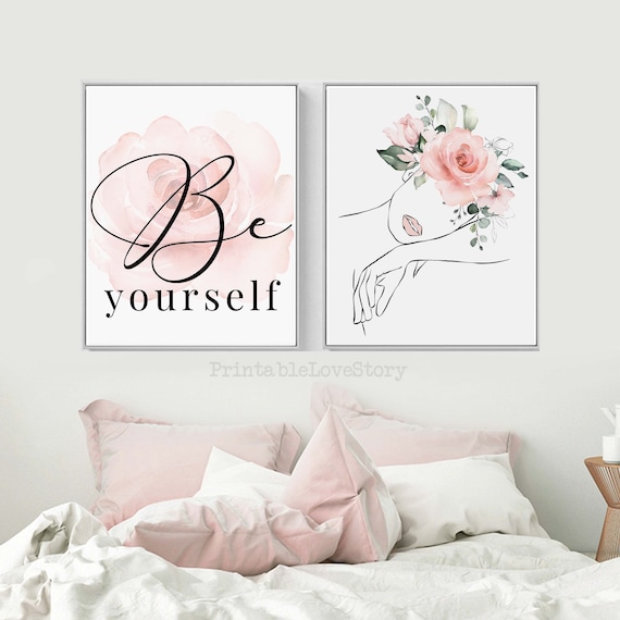 Bedroom Signsgirls Room Wall Artblush Pink Room Decorbe - Etsy