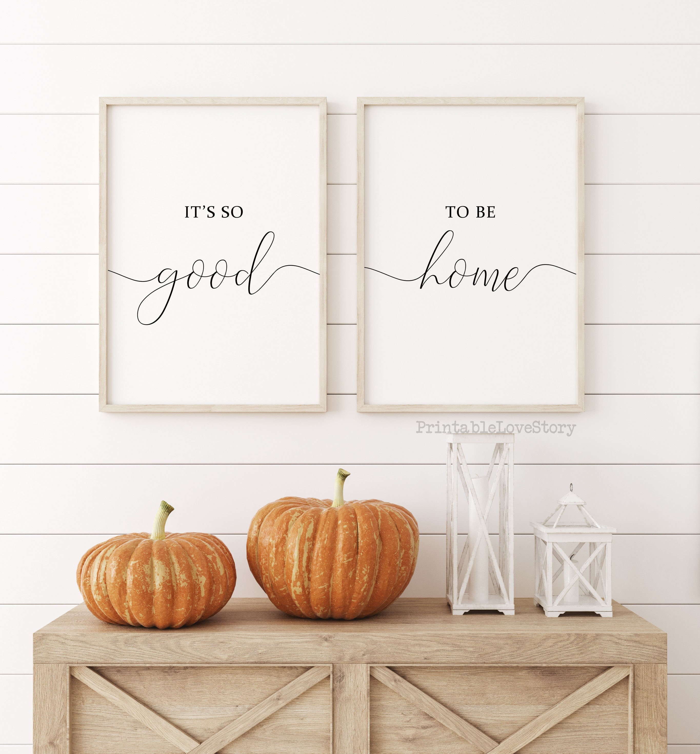 It's so Good to Be Home Printableset of 2 Printsliving - Etsy