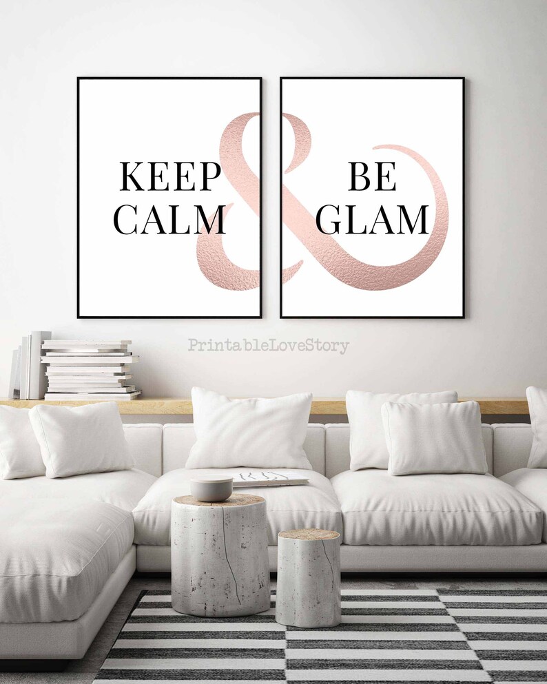 Makeup decorGlam wall artBeauty room decorFashion | Etsy