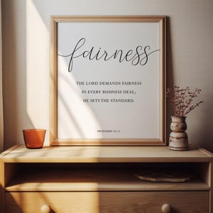Christian Scripture Prints, Set of 6, Bible Verse Wall Art (digital ...