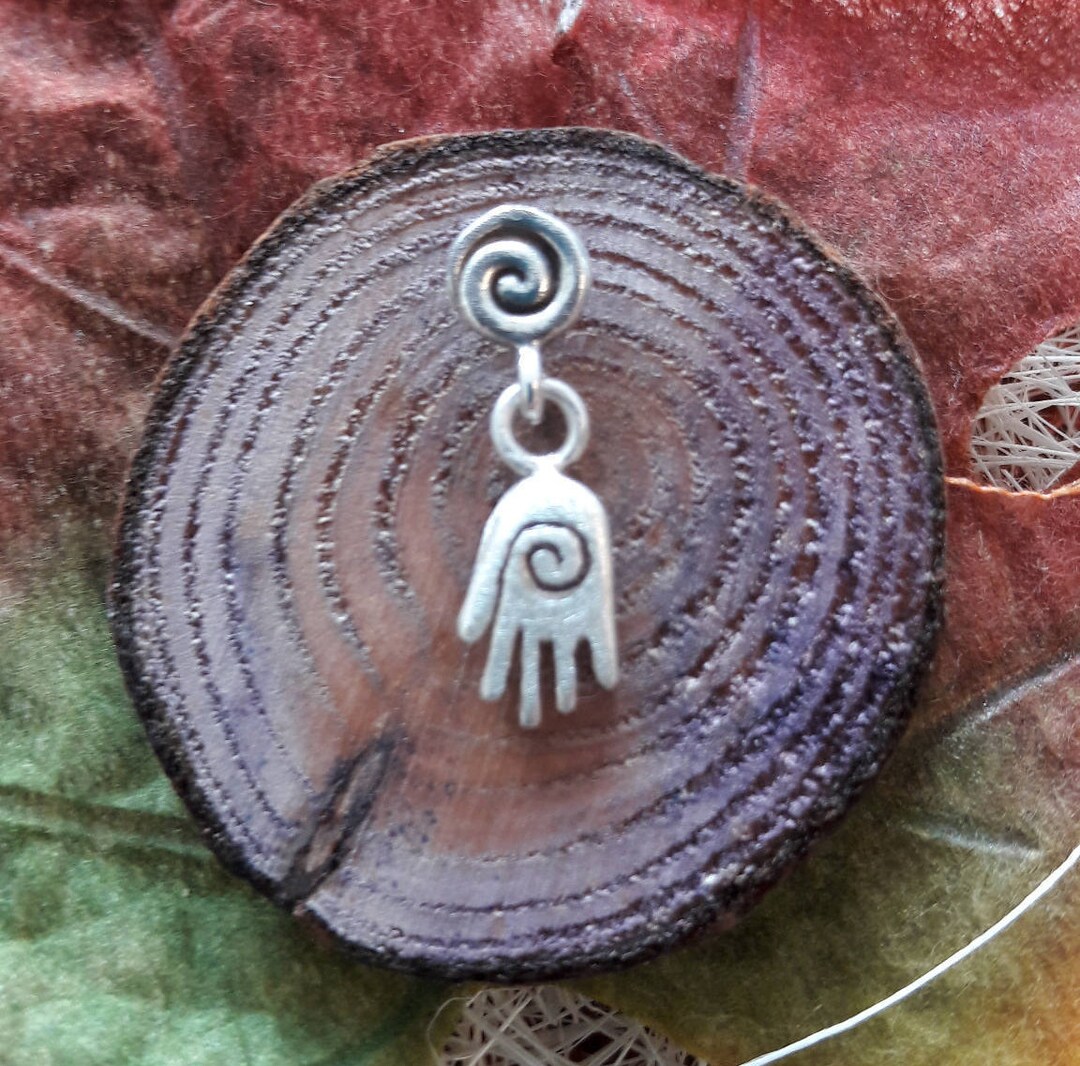 Single Ear Stud Hopi Hand, "spirit" Series, 925 Silver, Also Available ...
