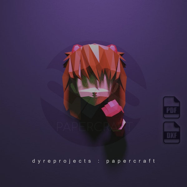 Anime Papercraft Template - Etsy