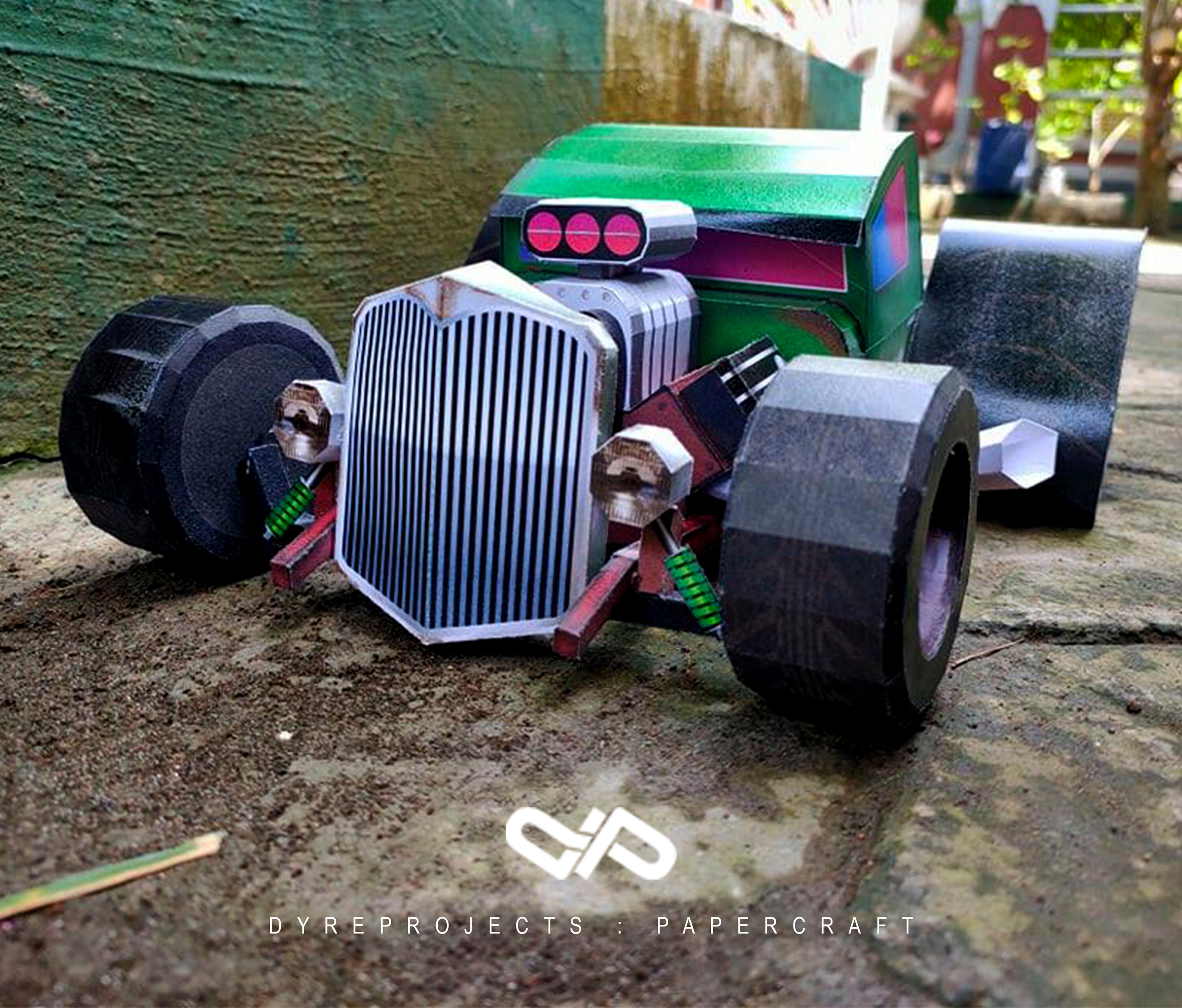 Hot Rod Papercraft