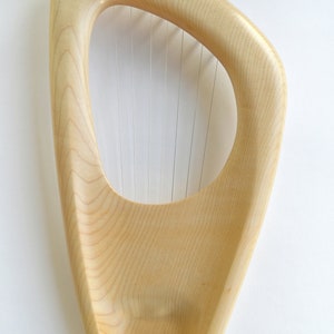 7 String Pentatonic Lyre Harp, Personalized Musical Instrument Gift ...