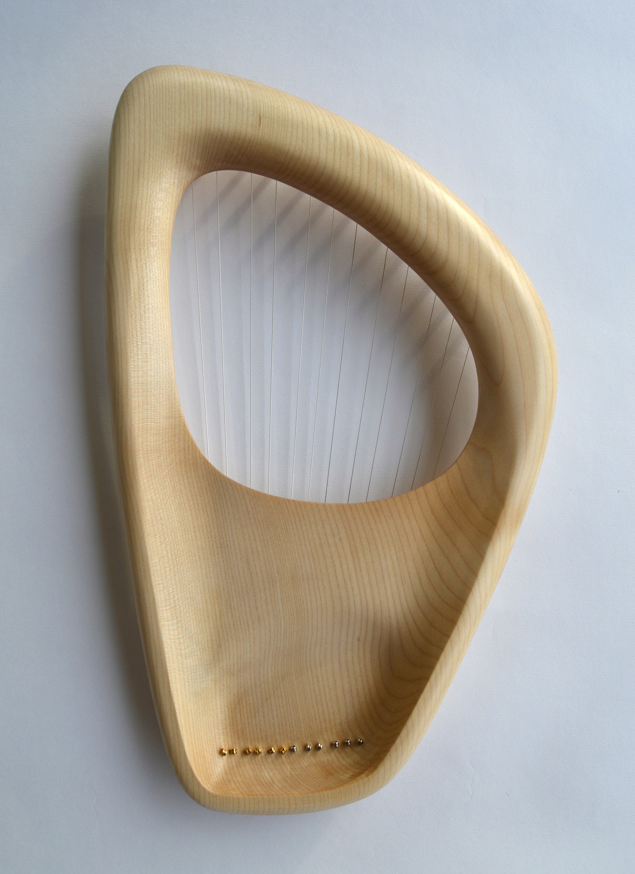 Lyre harp 12 String Pentatonic Musical Instrument Maple - Etsy
