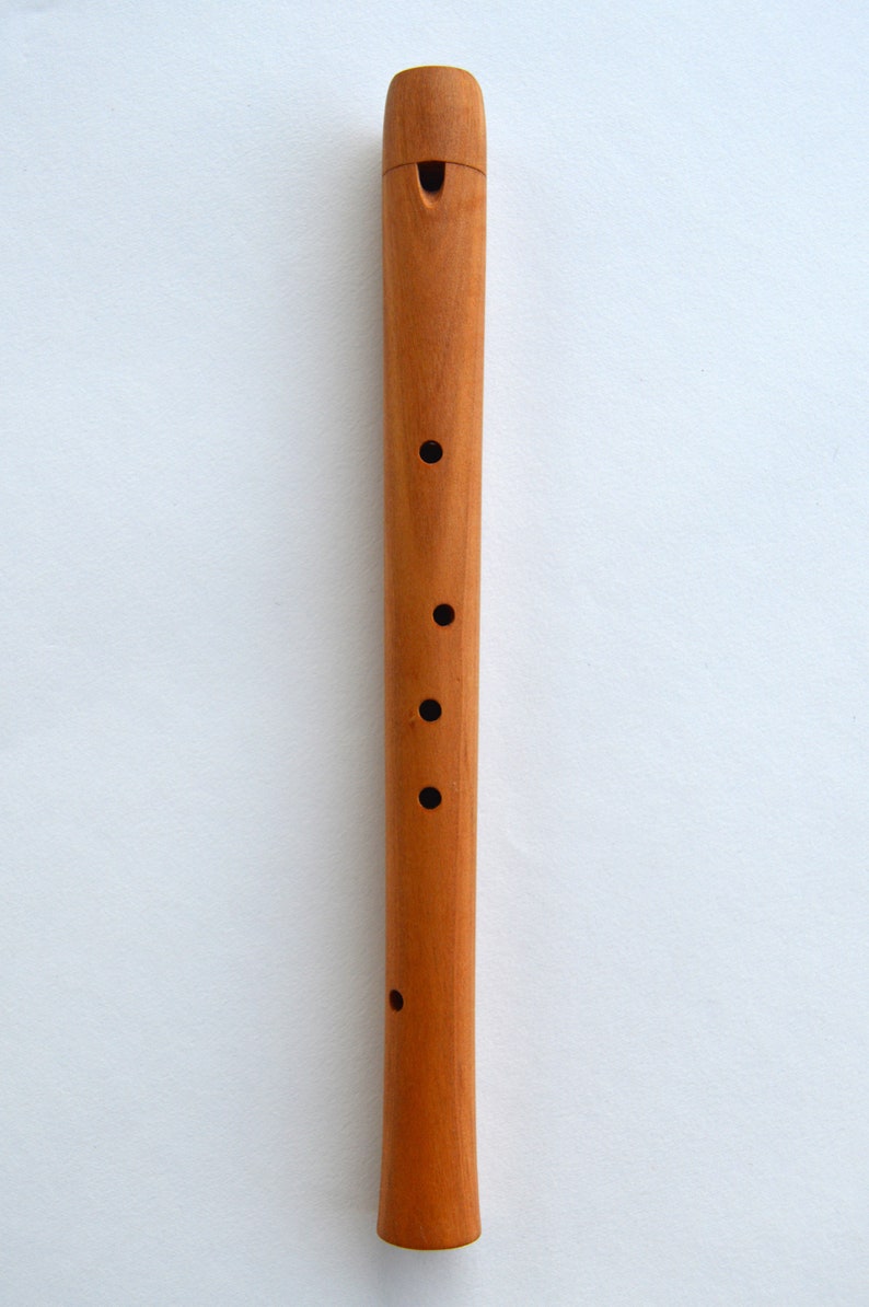 Pentatonic Flute, Cherry Wood Wind Musical Instrument, Handmade - Etsy