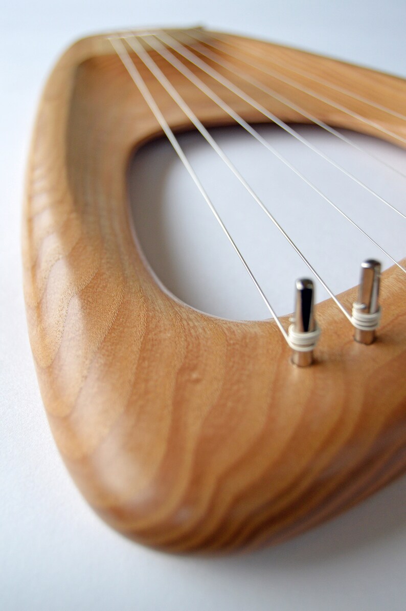Lyre Harp Pentatonic 7 String Musical Instrument Ash Wood | Etsy