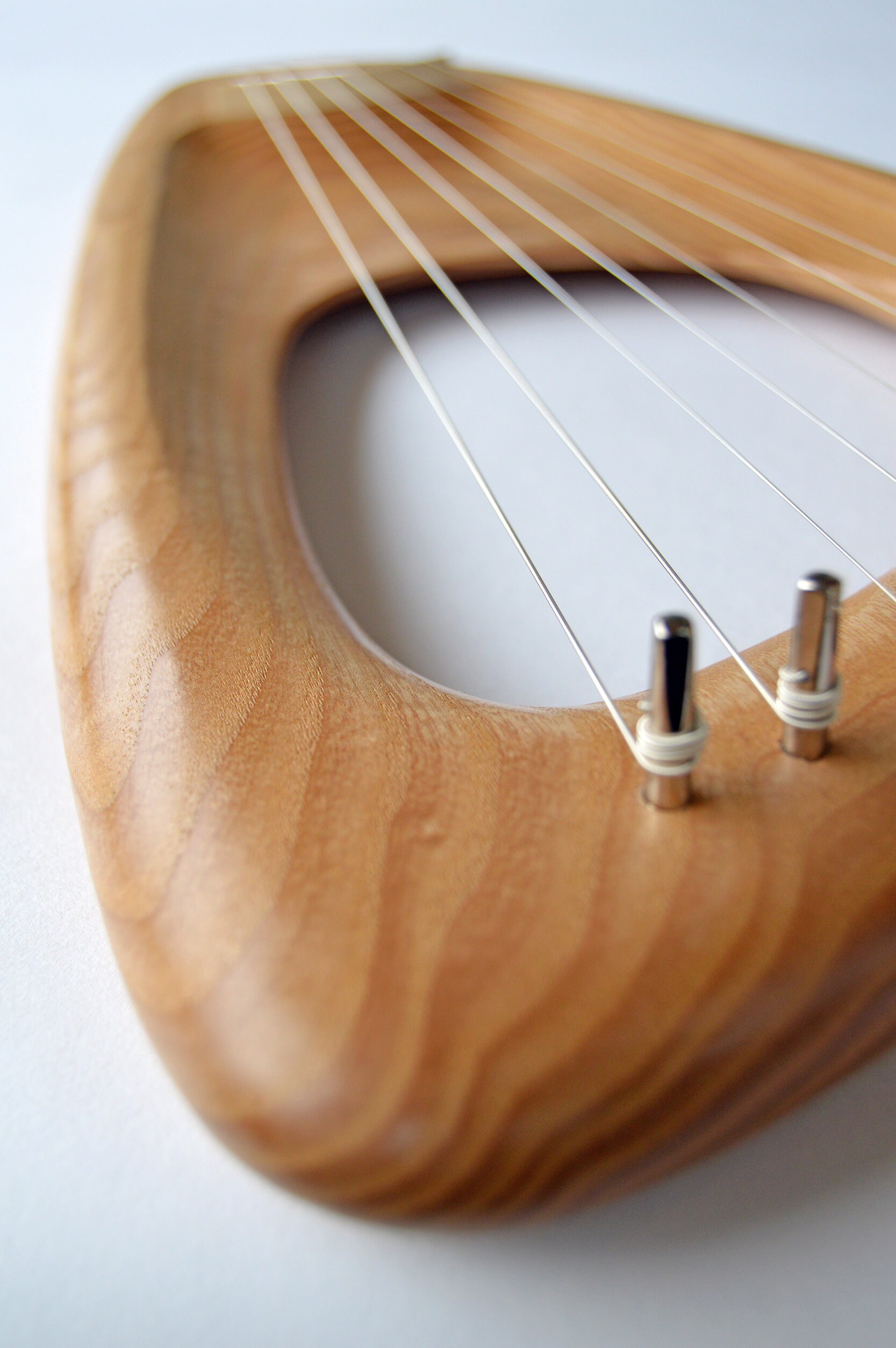 Lyre Harp, Pentatonic 7 String Musical Instrument, Ash Wood ...