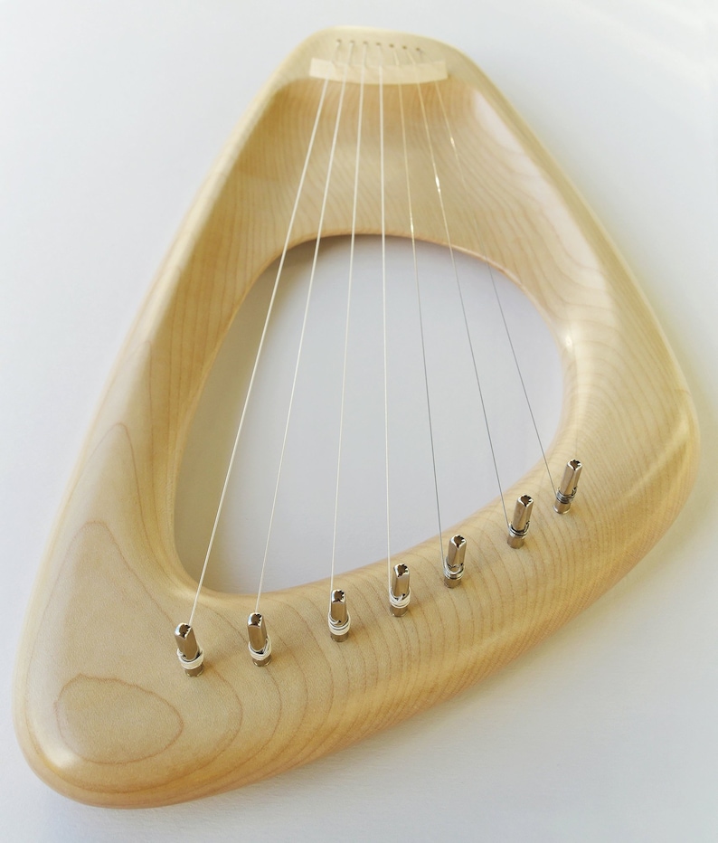 7 String Pentatonic Lyre Musical Instrument Personalized | Etsy