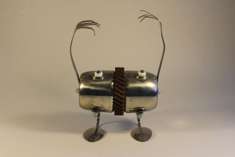 Recycled Art, Metal Sculpture Art, Stainless Steel, Recycled Metal ...