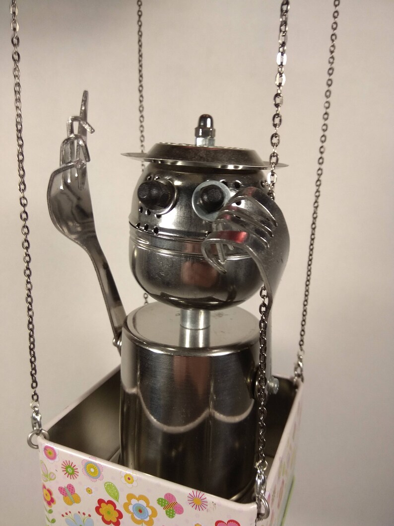 Recycled Art, Metal Sculpture Art, Stainless Steel, Recycled Metal ...