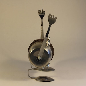 Recycled Art, Metal Sculpture Art, Stainless Steel, Recycled Metal ...