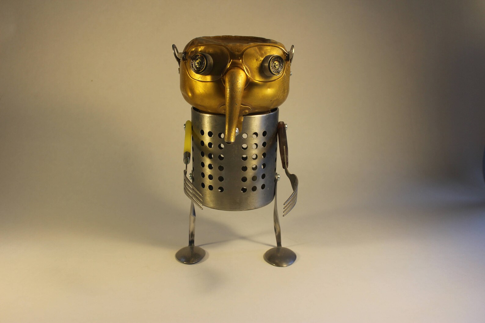 Recycled Art, Metal Sculpture Art, Stainless Steel, Recycled Metal ...