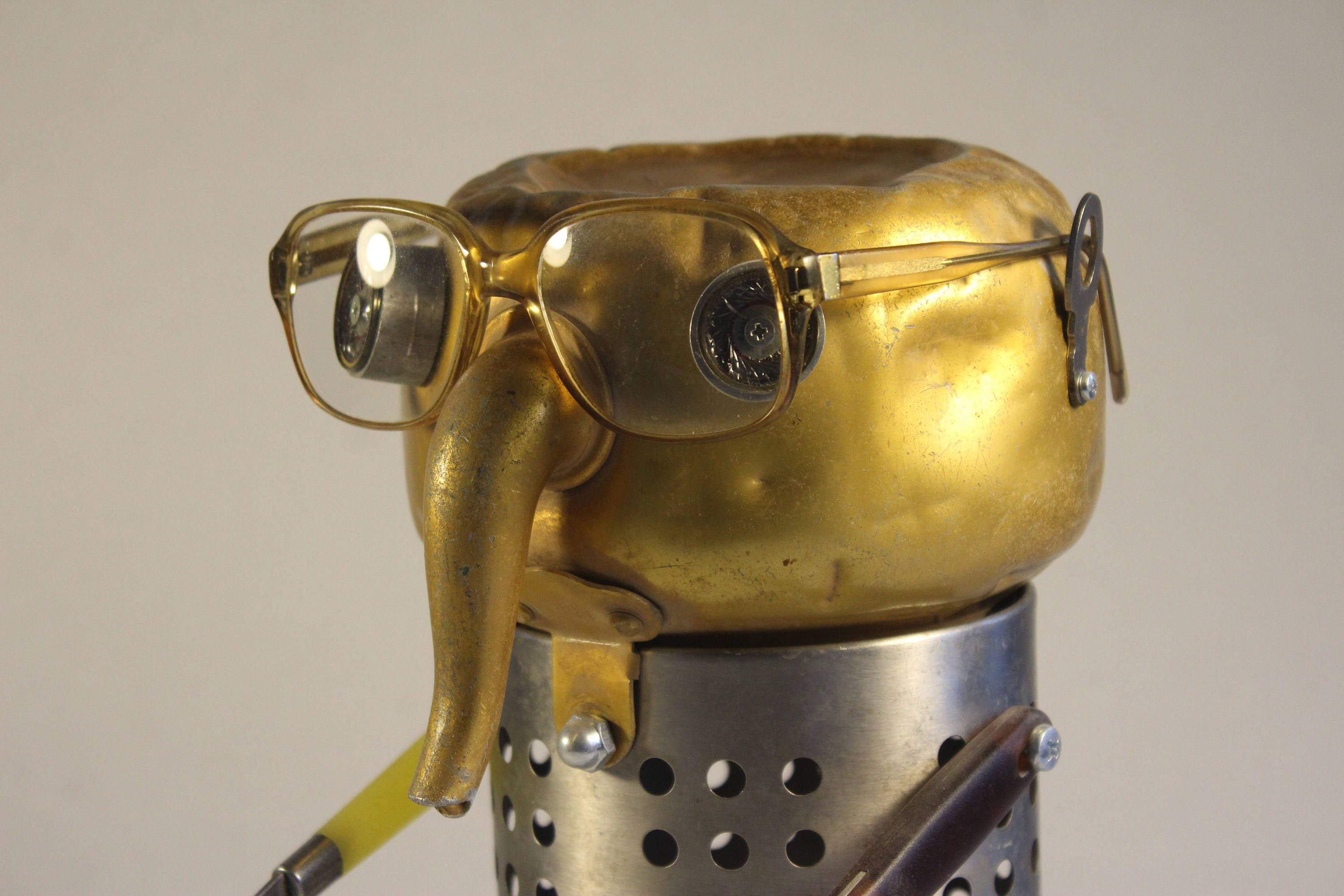 Recycled Art, Metal Sculpture Art, Stainless Steel, Recycled Metal ...