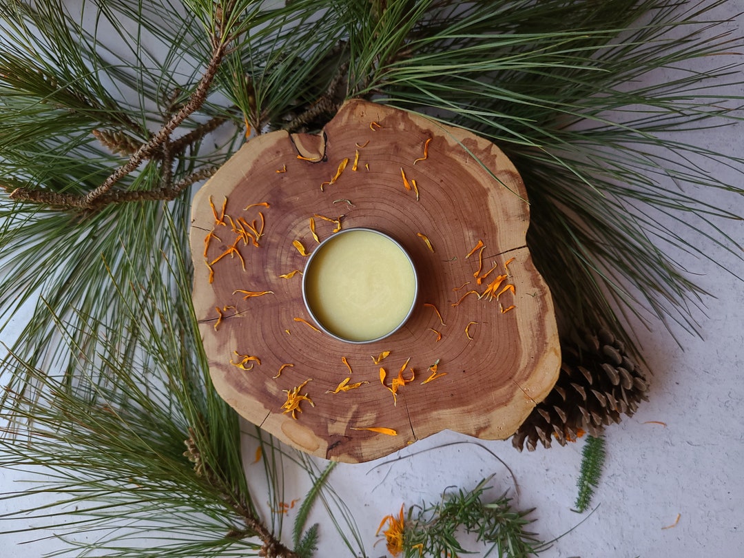 Calendula Mint Foot Balm: Natural Herbal Foot Care (30g) - Etsy