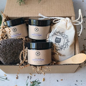 Foot Spa Kit Herbal Foot Spa Gift Set Foot Balm Foot Mask - Etsy Canada