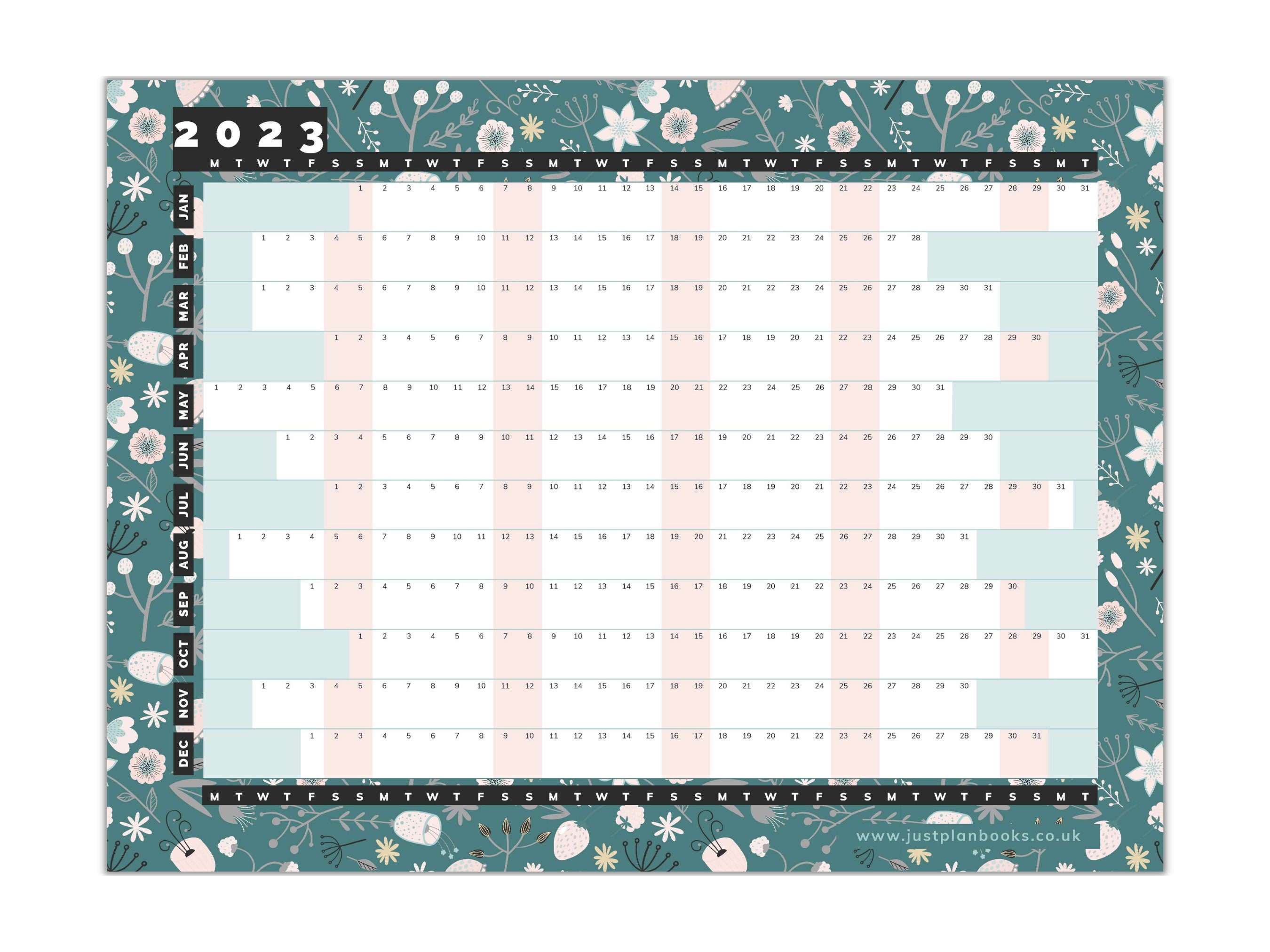 Extra Large Wall Calendar 2023 Full Year at a Glance Planner for ...