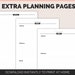 Printable Academic Planner Bundle Week to View on 2 Pages School Year ...