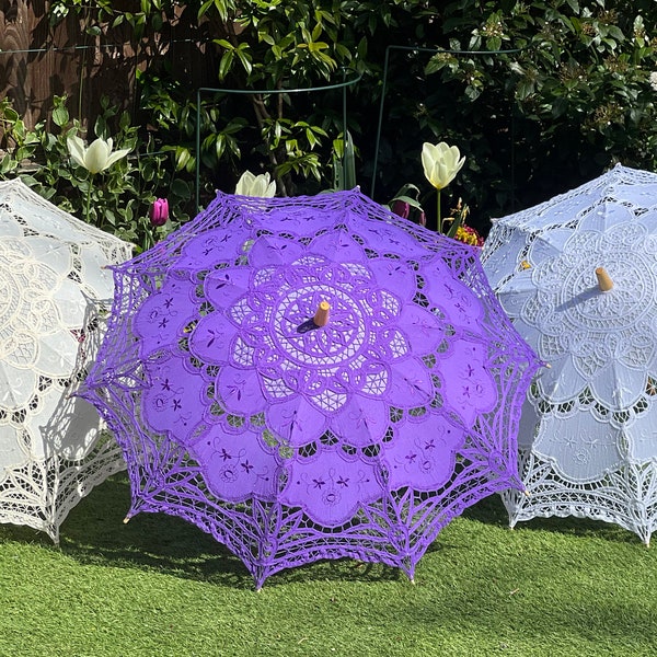 Lace Parasol - Etsy