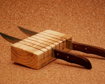 Custom In-drawer Knife Block - Etsy
