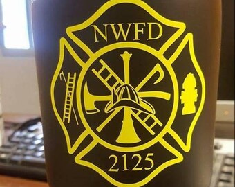 Custom Maltese Cross Decal - Etsy