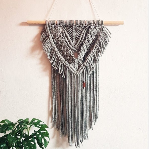 Macrame wandkleed - Etsy Nederland