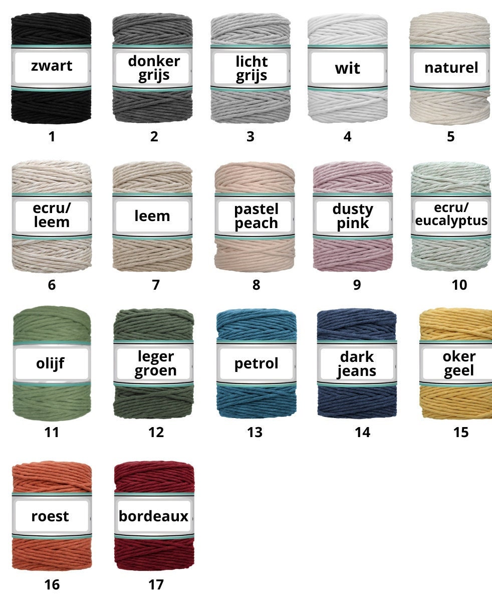 Macrame Wall Hanging Boho in Div. Colors Macramé Wall - Etsy