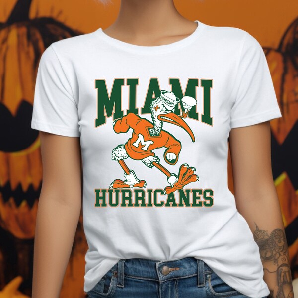 Miami Hurricanes Svg - Etsy