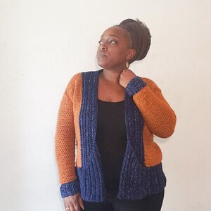 Calm Cardi, Worsted Weight, Cardigan, Crochet Pattern, Easy Crochet ...