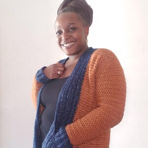 Calm Cardi, Worsted Weight, Cardigan, Crochet Pattern, Easy Crochet ...
