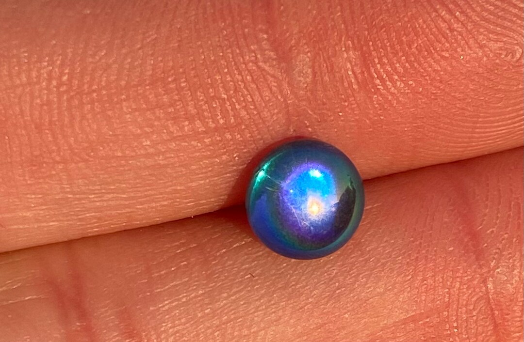 Blue Cartilage Piercing Forward Helix Stud Tragus Labret - Etsy